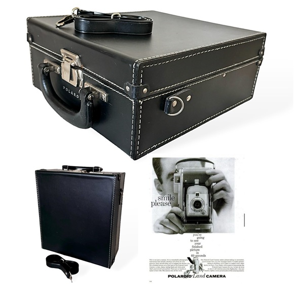 Polaroid | Cameras, Photo & Video | Vintage Polaroid Camera Black Hard ...